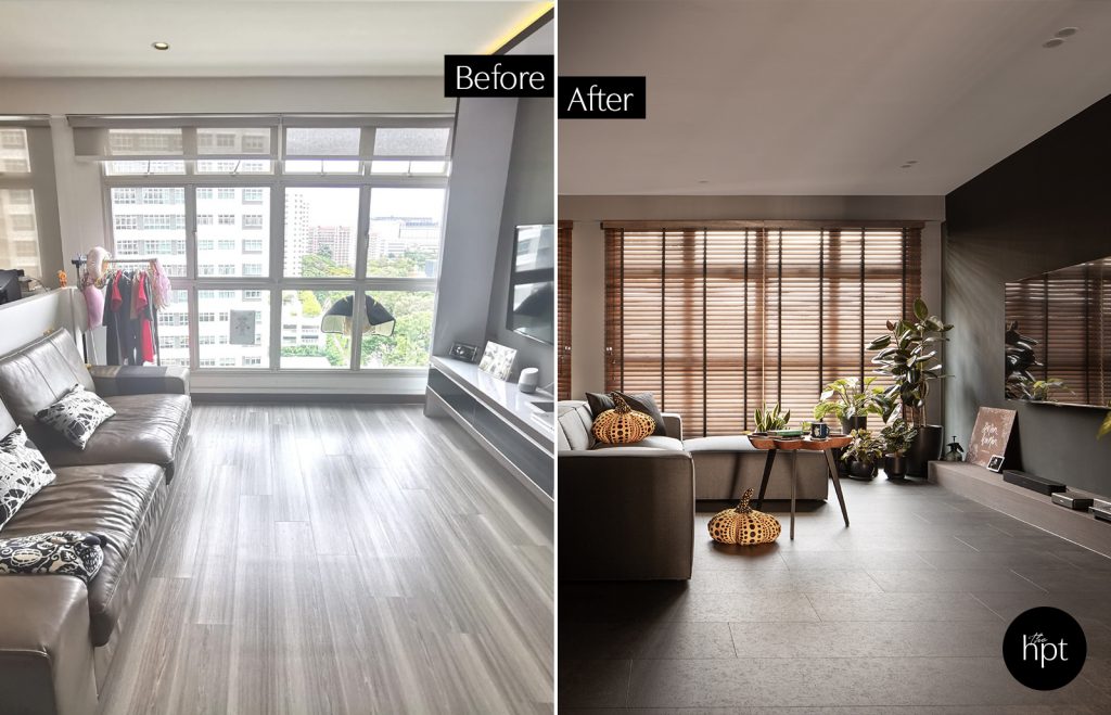 Real Home Transformations: Black to Basics with this Dramatic HDB ...